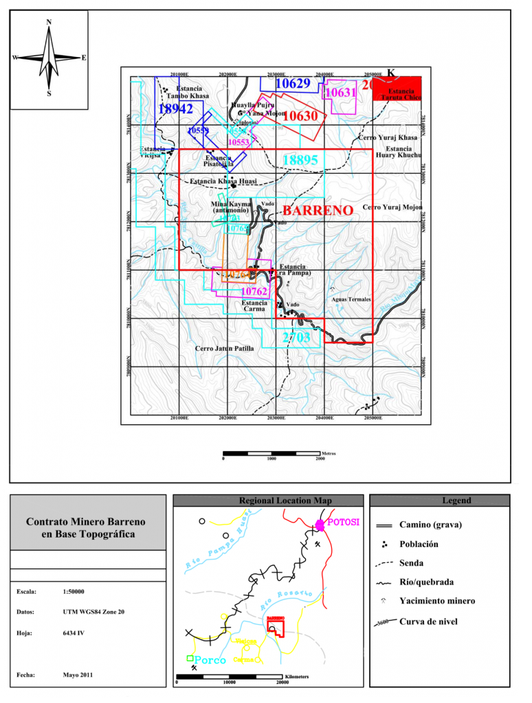 Project Map | Pacha Resources